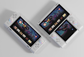 Dual-screen handheld gaming device puts a new twist on the Nintendo DS ...